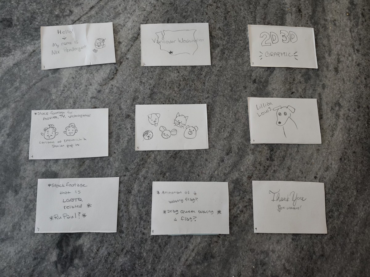 Storytelling, Storyboarding, and Sense of Color in Animation and Motion ...